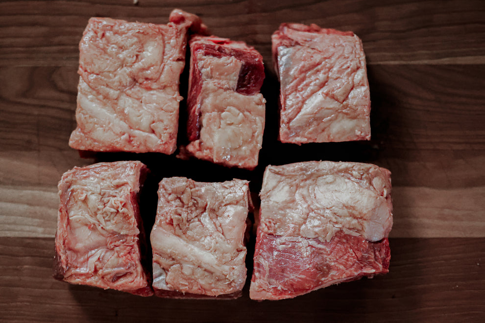 Chuck Short Ribs Bone-In (Square Cut) – Adams Ranch Natural Beef