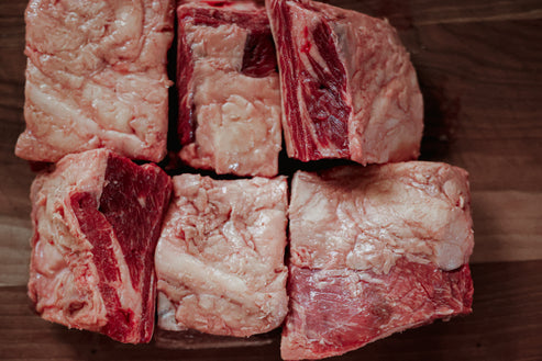 Chuck Short Ribs Bone-In (Square Cut) – Adams Ranch Natural Beef